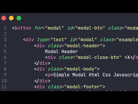 Easy Create Modal Popup Html Css Javascript Easy Tutorial Youtube