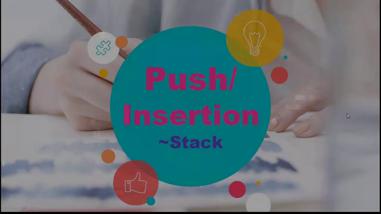 10 Push Operation In Stack Data Structures And Algorithms Youtube