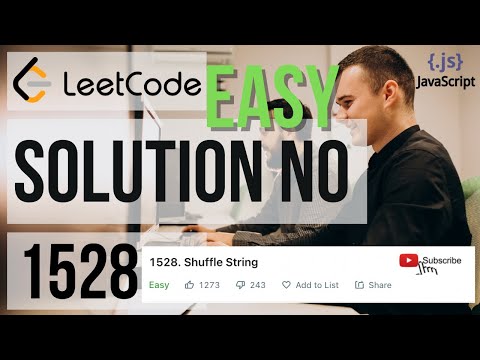 Leetcode Solution 1528 Shuffle String Leetcode Contest Easy