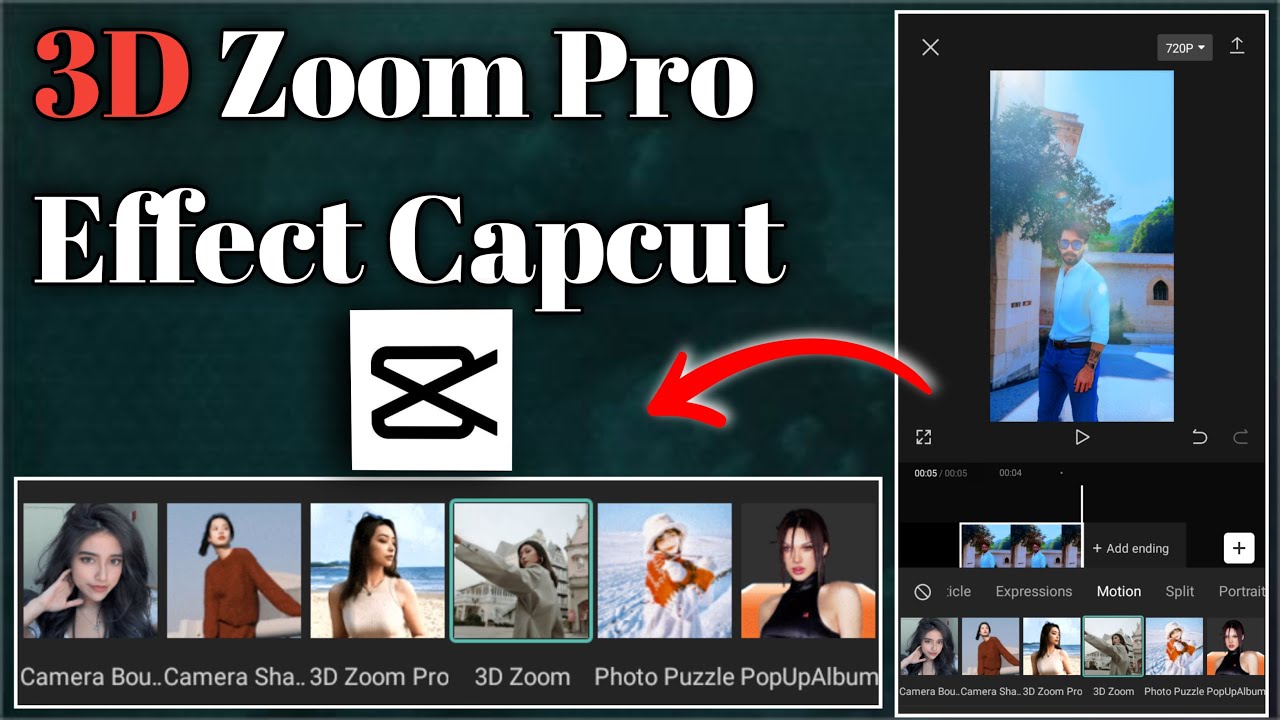 3d Zoom Pro Effect Capcut Tutorial 2024 Capcut Me Zoom Effect Kaise