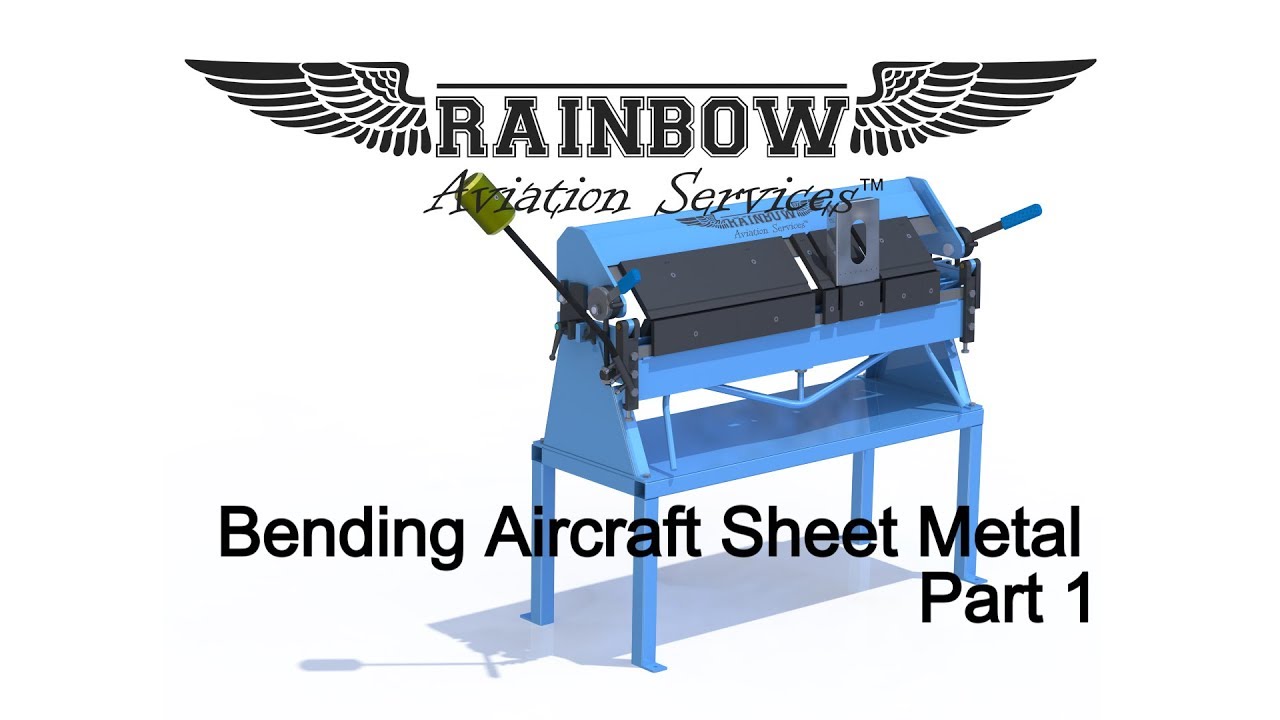Bending Sheet Metal Part 1 Youtube