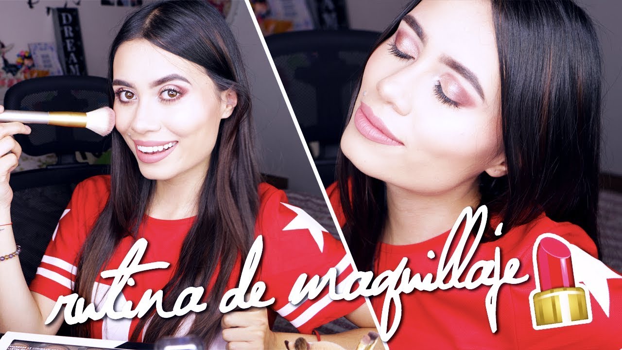 Mi Rutina De Maquillaje Ii Paulettee Youtube