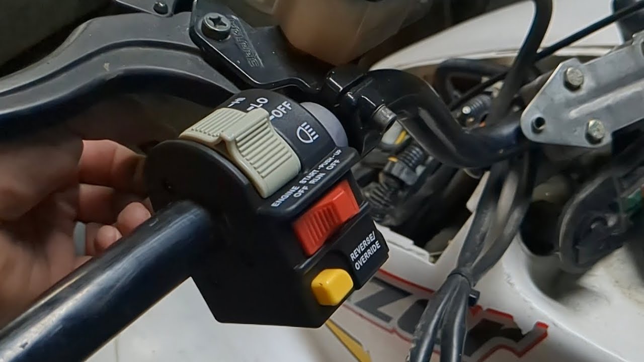 Replace Or Remove Polaris Trailblazer 250 Kill Switch And Starter