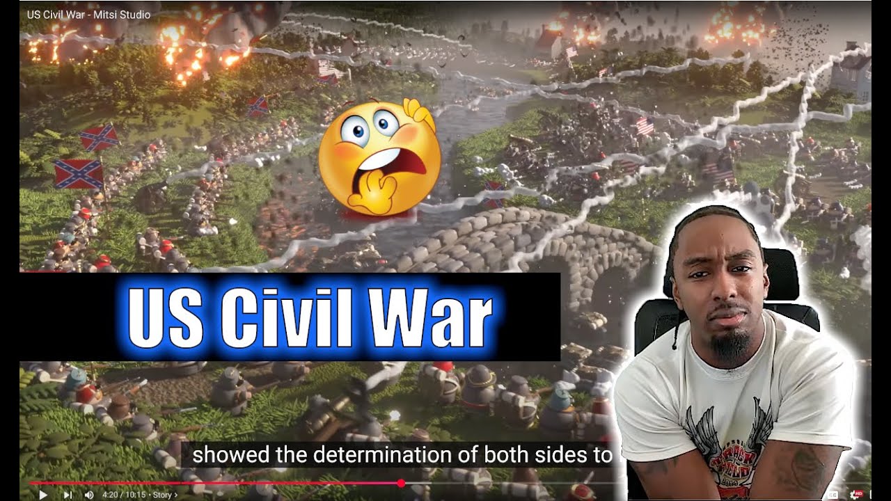 Us Civil War Mitsi Studio Reaction Youtube