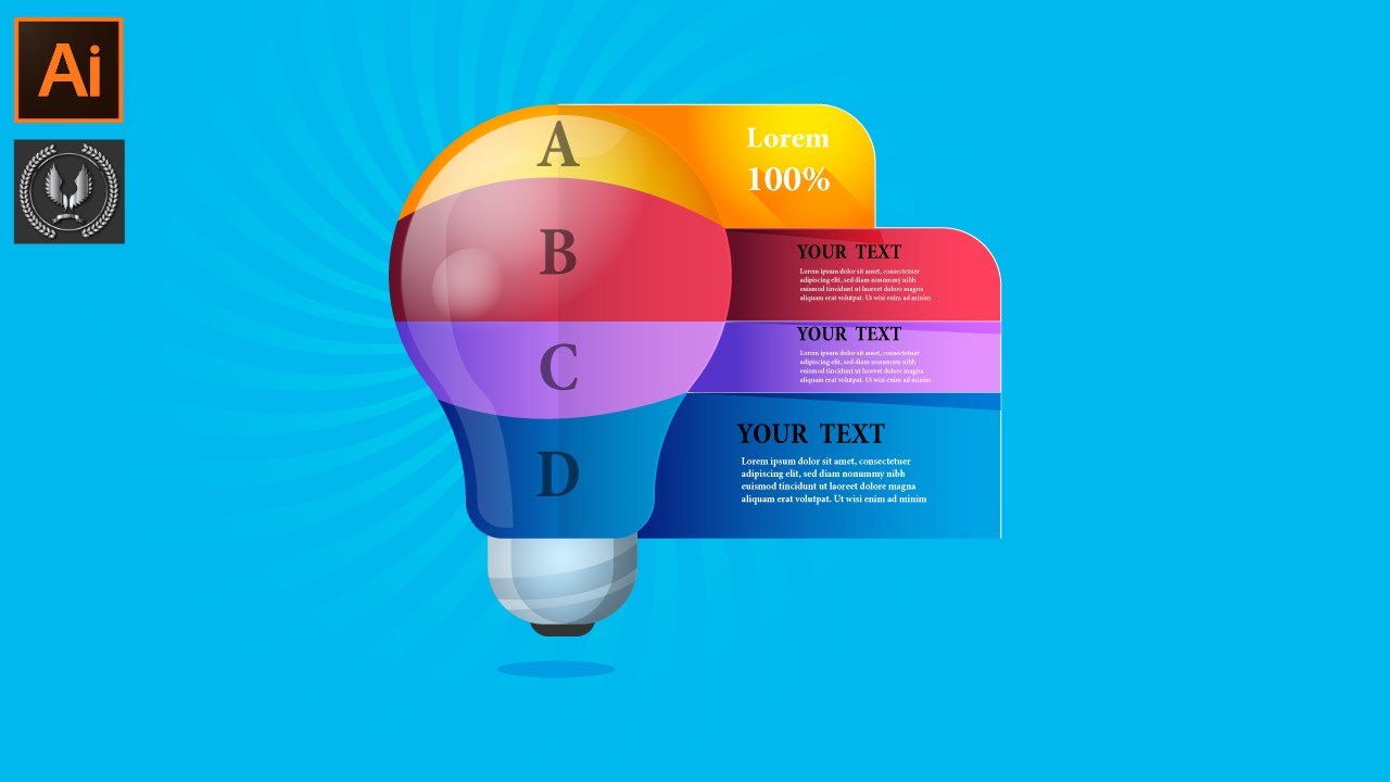 Illustrator Cc Tutorial 3d Graphic Design Infographic Design