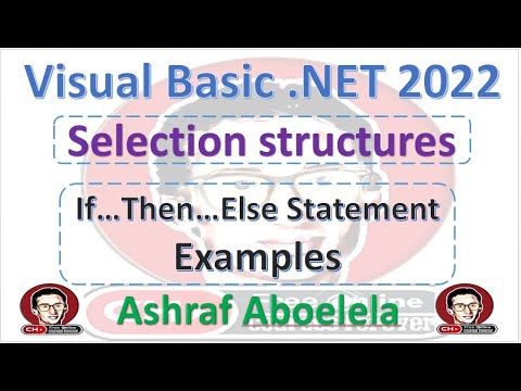 Visual Basic Net 2022 69 If Then Else Statement Examples Youtube
