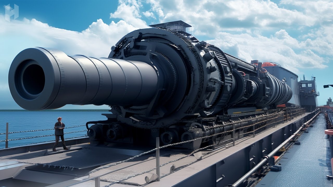 Us Navy Revealed Its Monstrously Powerful 500 Million Rail Gun Youtube