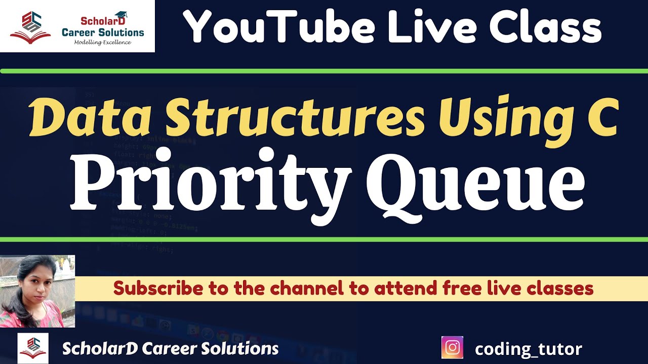 Class 16 Priority Queue Implementation Data Structures Using C