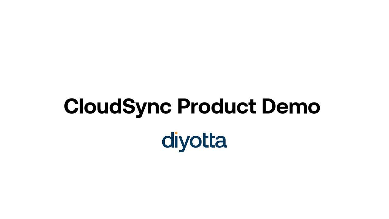 Cloudsync Product Demo Youtube