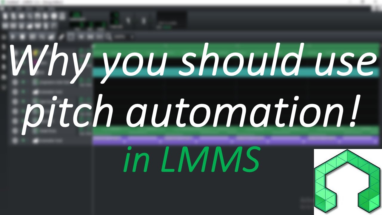 Why You Should Use Pitch Automation And How To Lmms Tutorial Youtube