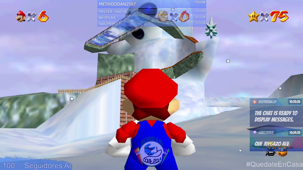 Jugando A Super Mario 64 Parte 3 Youtube
