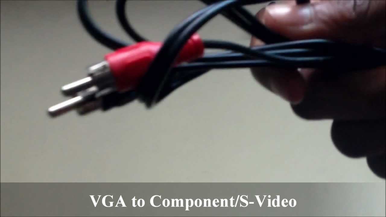 Review Vga To Composite S Video Youtube