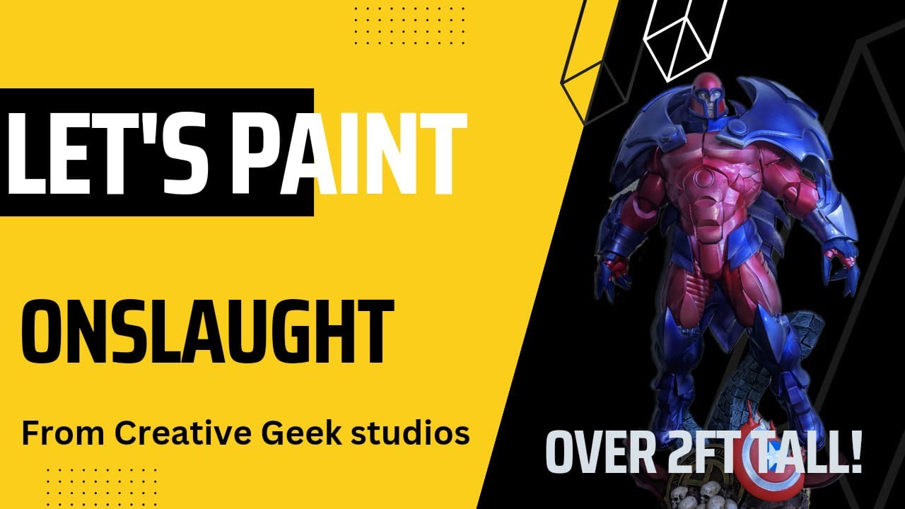 Let S Paint Onslaught From Creative Geek Step By Step Tutorial Eps 19