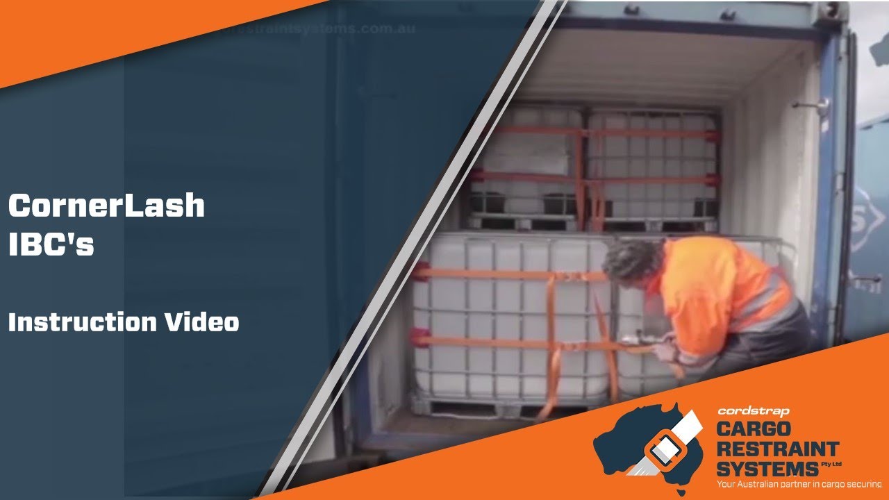 Instruction Video Cornerlash Ibcs 20 Ft Container Youtube