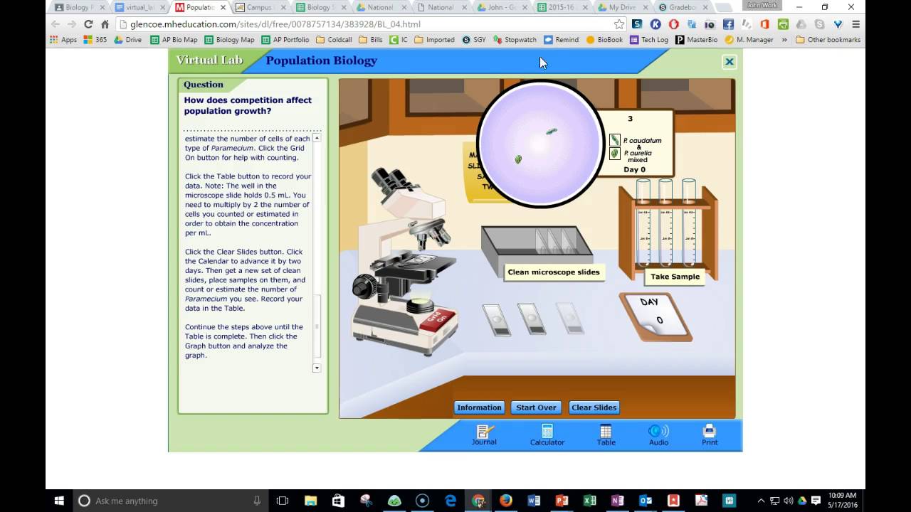 Instructions Virtual Lab Youtube