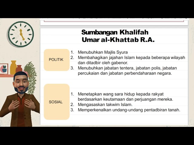 Sumbangan Saidina Umar Al Khattab Khalifah Umar Bin Al Khattab R