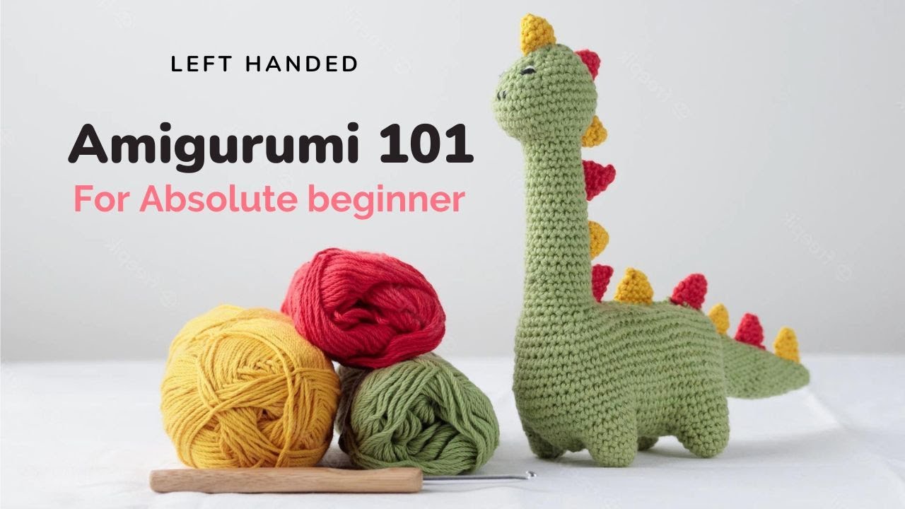 Amigurumi Crochet Basic 101 For Absolute Beginners Tutorial Left