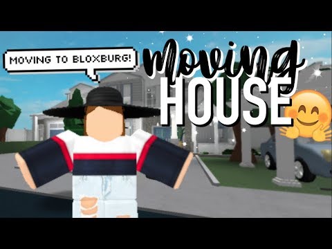 Moving House Roblox Bloxburg Roleplay Youtube