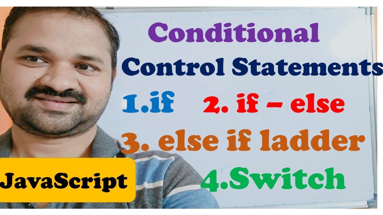 Conditional Control Statements In Javascript If If Else Else If