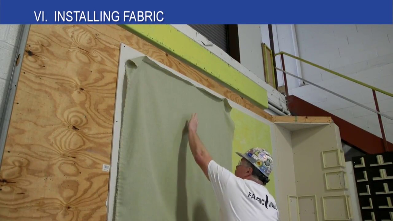 Fabricwall Installation Youtube