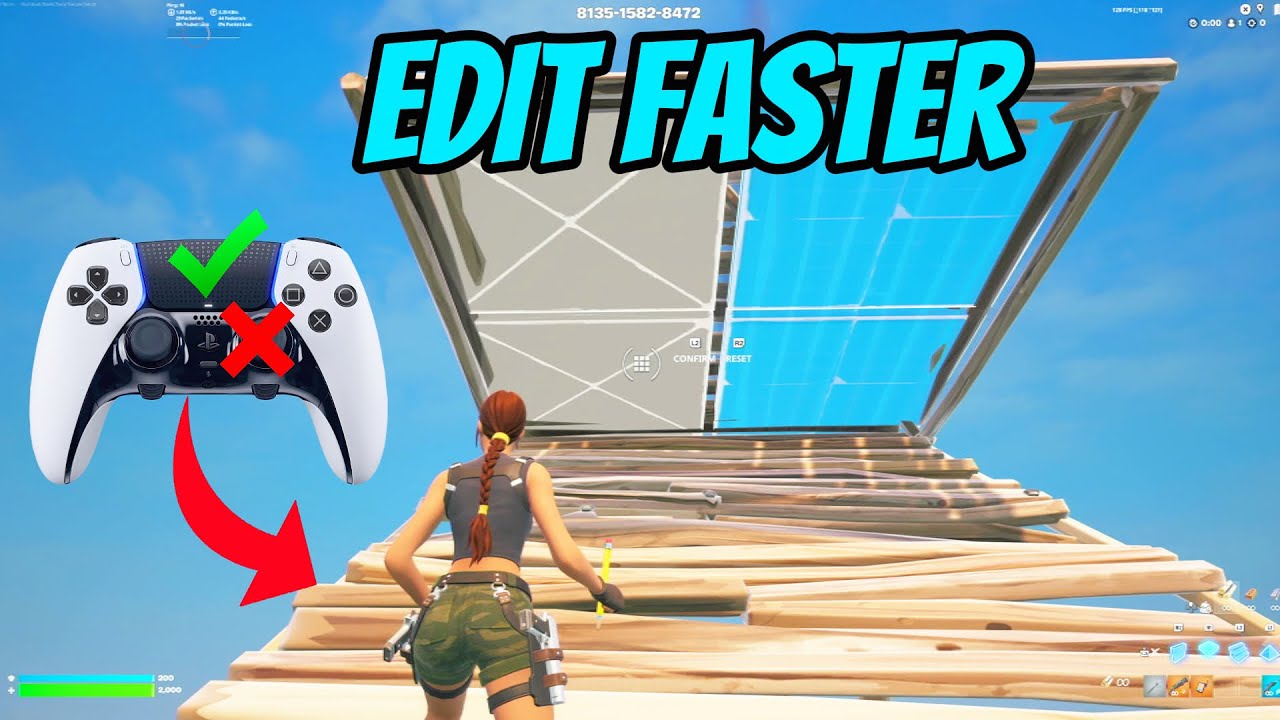 How To Edit Faster On Controller Best Settings Tutorial Tips And