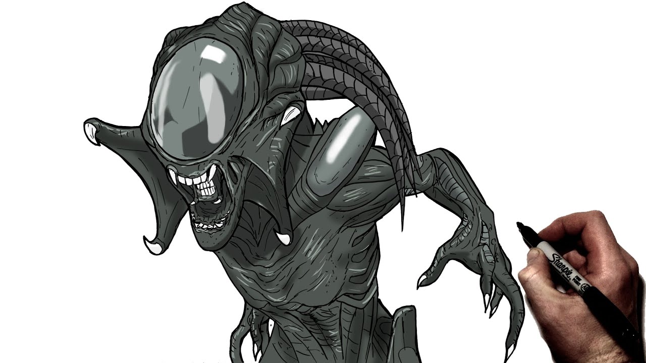 Predalien Drawing