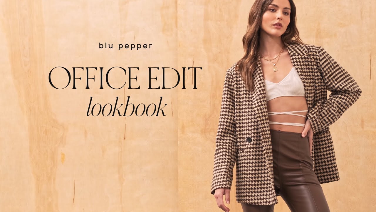Blu Pepper The Office Edit Lookbook Youtube