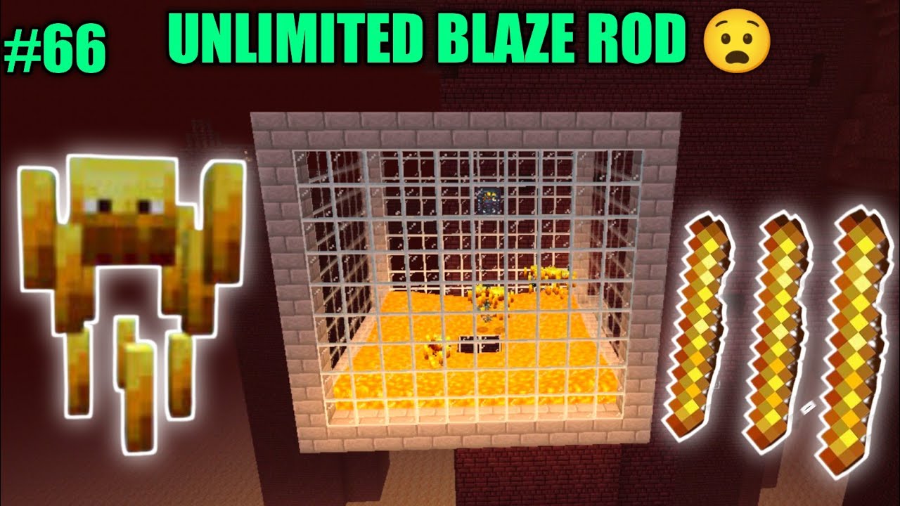 How To Make Unlimited Blaze Rod Farm In Minecraft Crafting And