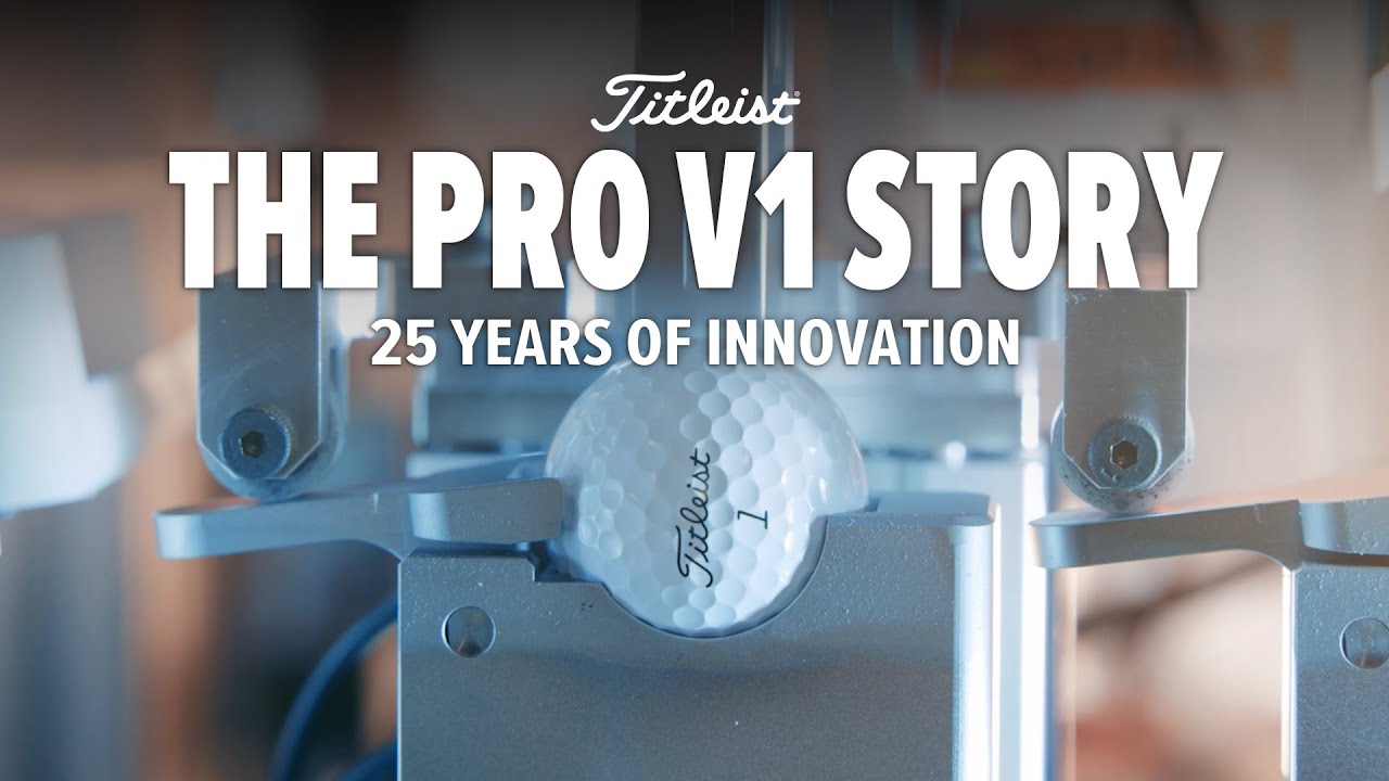 The Titleist Pro V1 Story 25 Years Of Innovation