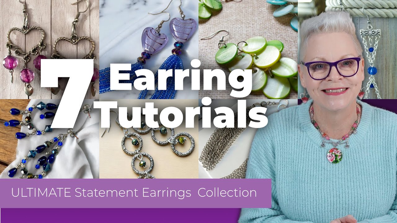 Ultimate Diy Statement Earrings Collection My Top Tutorials Youtube