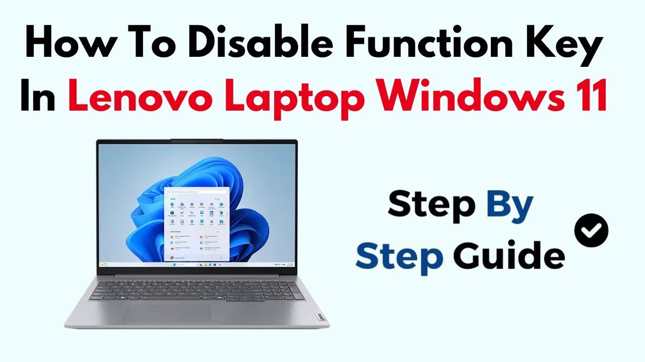 How To Disable Function Key In Lenovo Laptop Windows 11 Youtube
