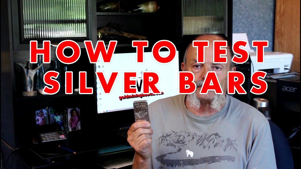 How To Test Silver Bars Youtube