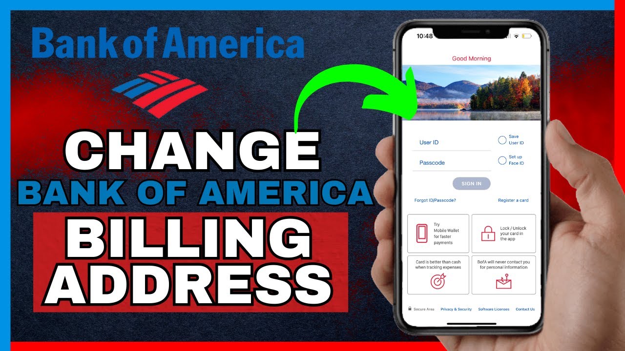 How To Change Your Address On Bank Of America App 2025 Youtube