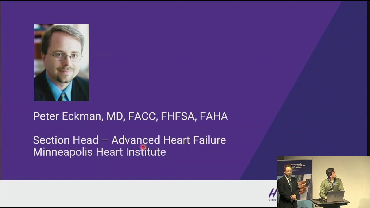 On The Pulse What S New In Heart Failure Peter Eckman Md Youtube
