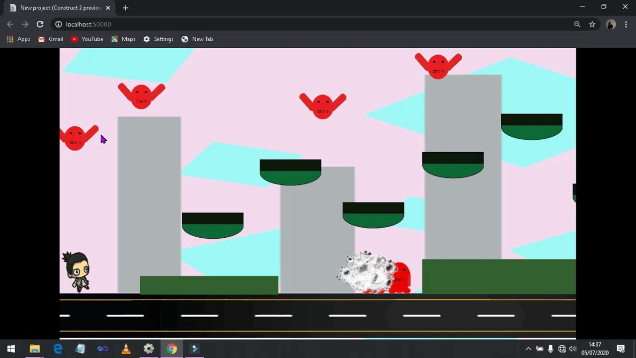 Tutorial Construct 2 Game Part 5 Youtube