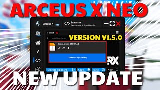 Roblox Arceus X Neo 1 5 0 Latest Version Arceus X Mod Menu No Ban ...