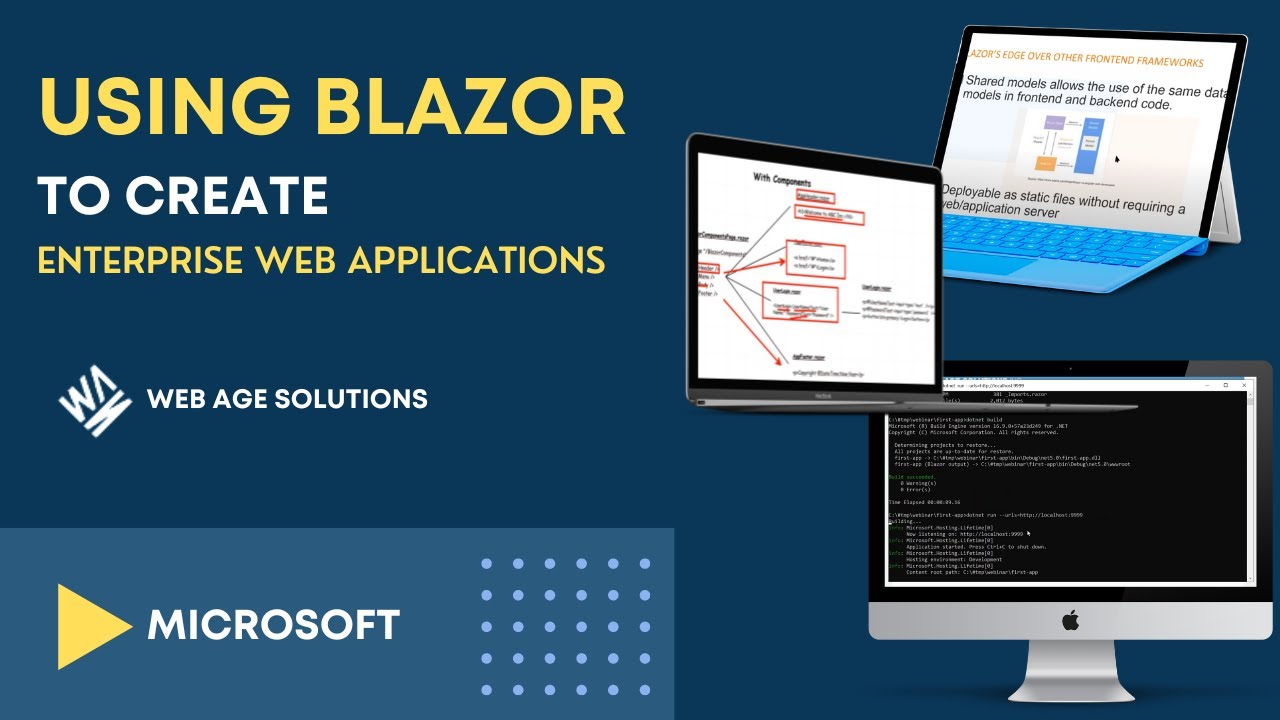Using Blazor To Create Enterprise Web Applications Youtube