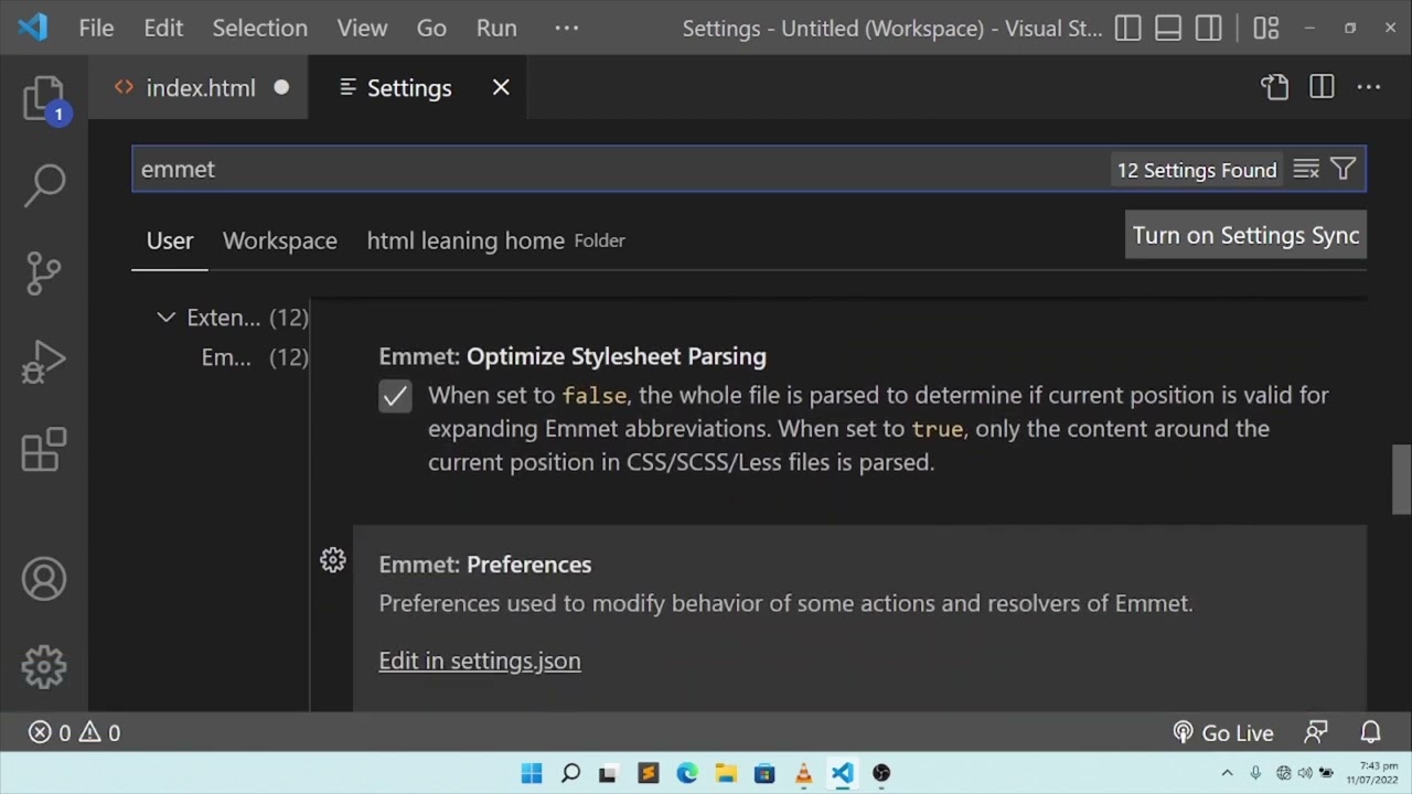 Shortcut To Create Html Skeleton In Vs Code Printable Forms Free Online