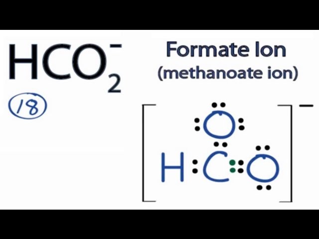 Hco2 Lewis Structure How To Draw The Lewis Structure For