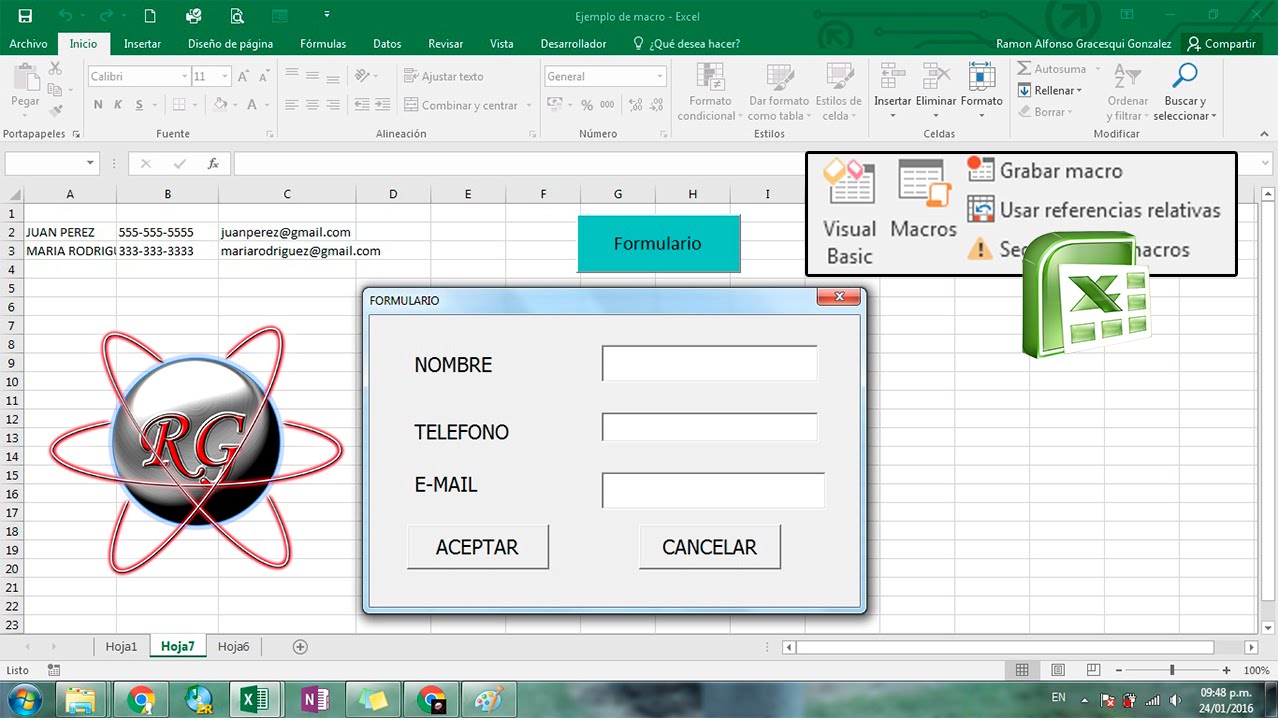 Macro Visual Basic En Excel Foros Del Web