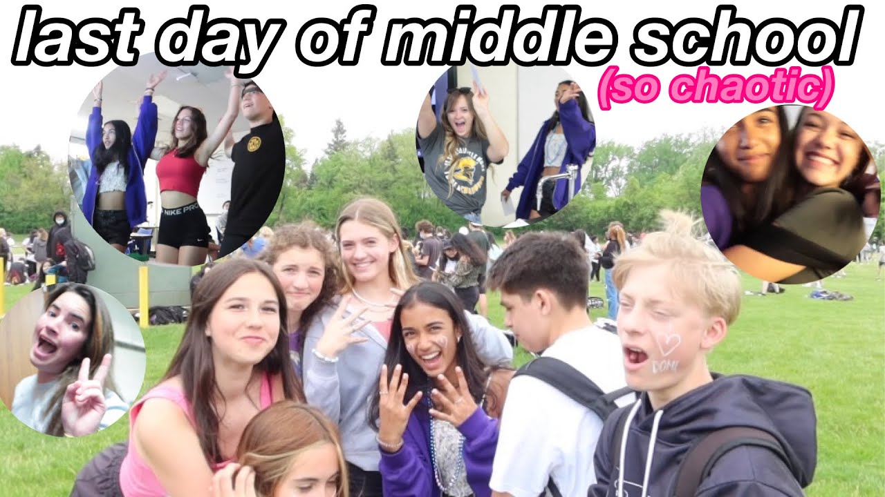 My Last Day Of Middle School Vlog Youtube