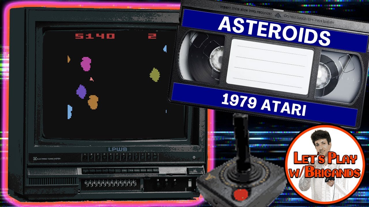 Asteroids Atari 2600 Game Youtube
