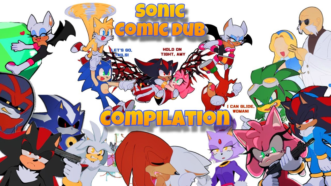 A Spectacular Sonic Comic Dub Compilationвђјпёџ Vol 1 Youtube