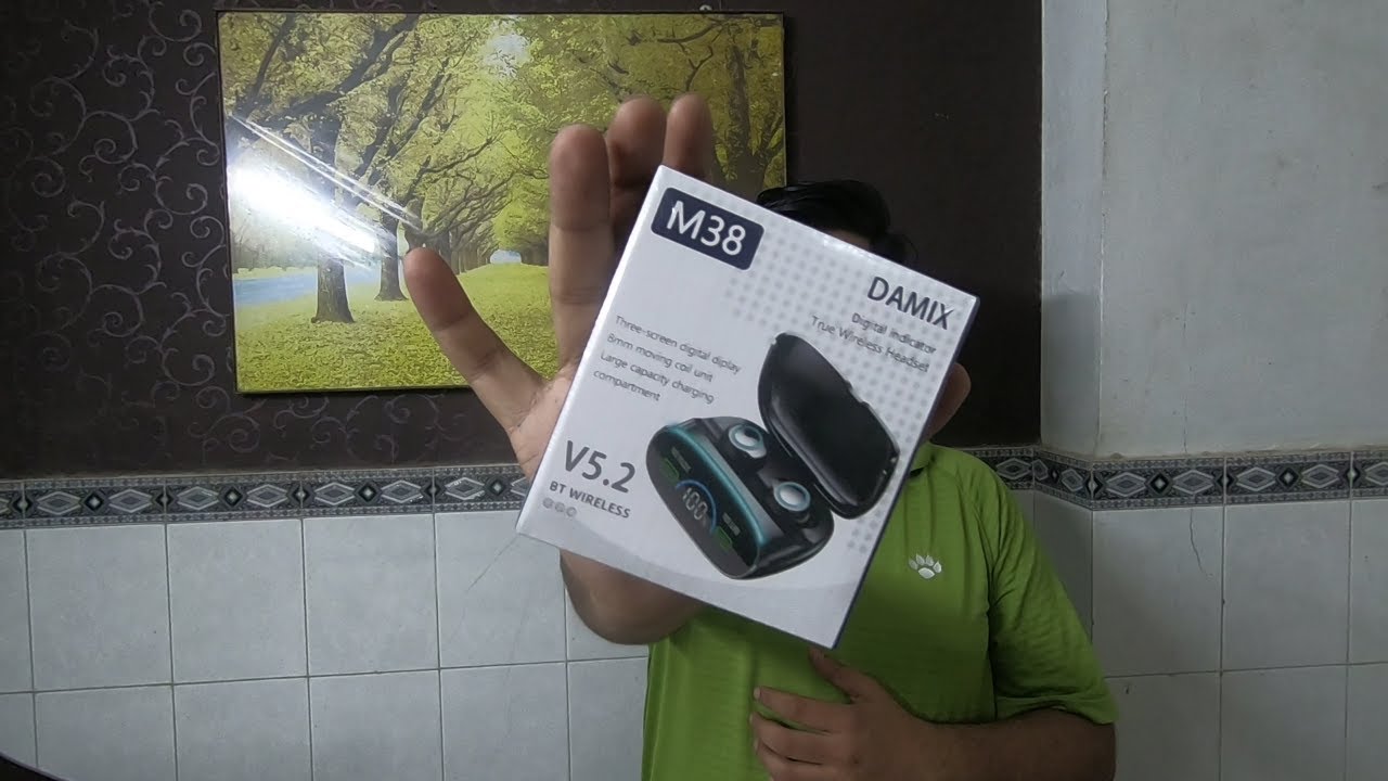 M38 Powerbank Gaming Earbuds Bluetooth V5 3 Very Reasoneable Price