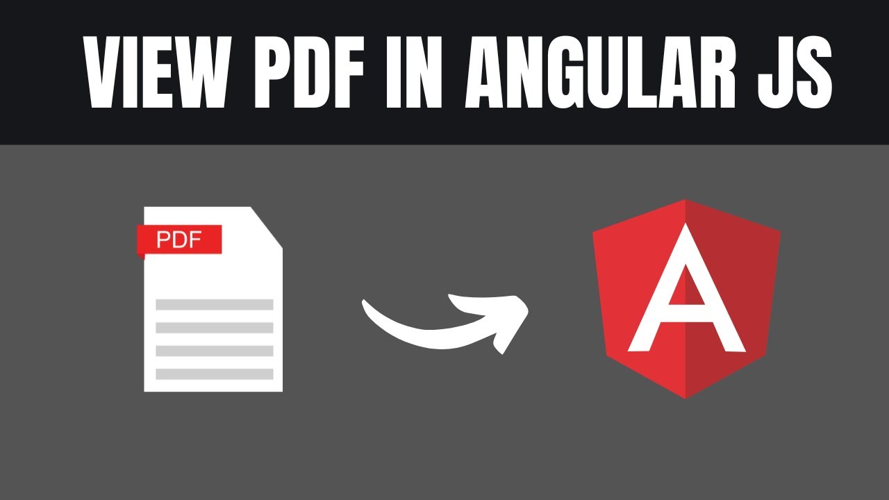 How To View Pdf In Angular Js Easy Method Youtube