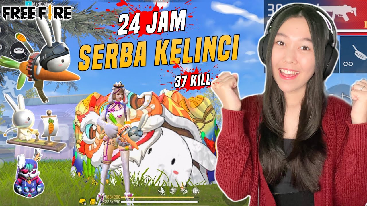 37 Kill Pake Mp5 Kelinci Imut Tapi Op Free Fire Indonesia Youtube