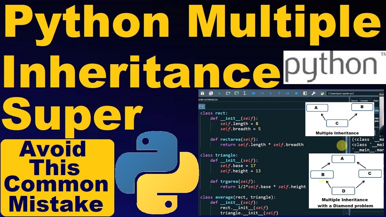 How Does Multiple Inheritance Work In Python Python For Beginners
