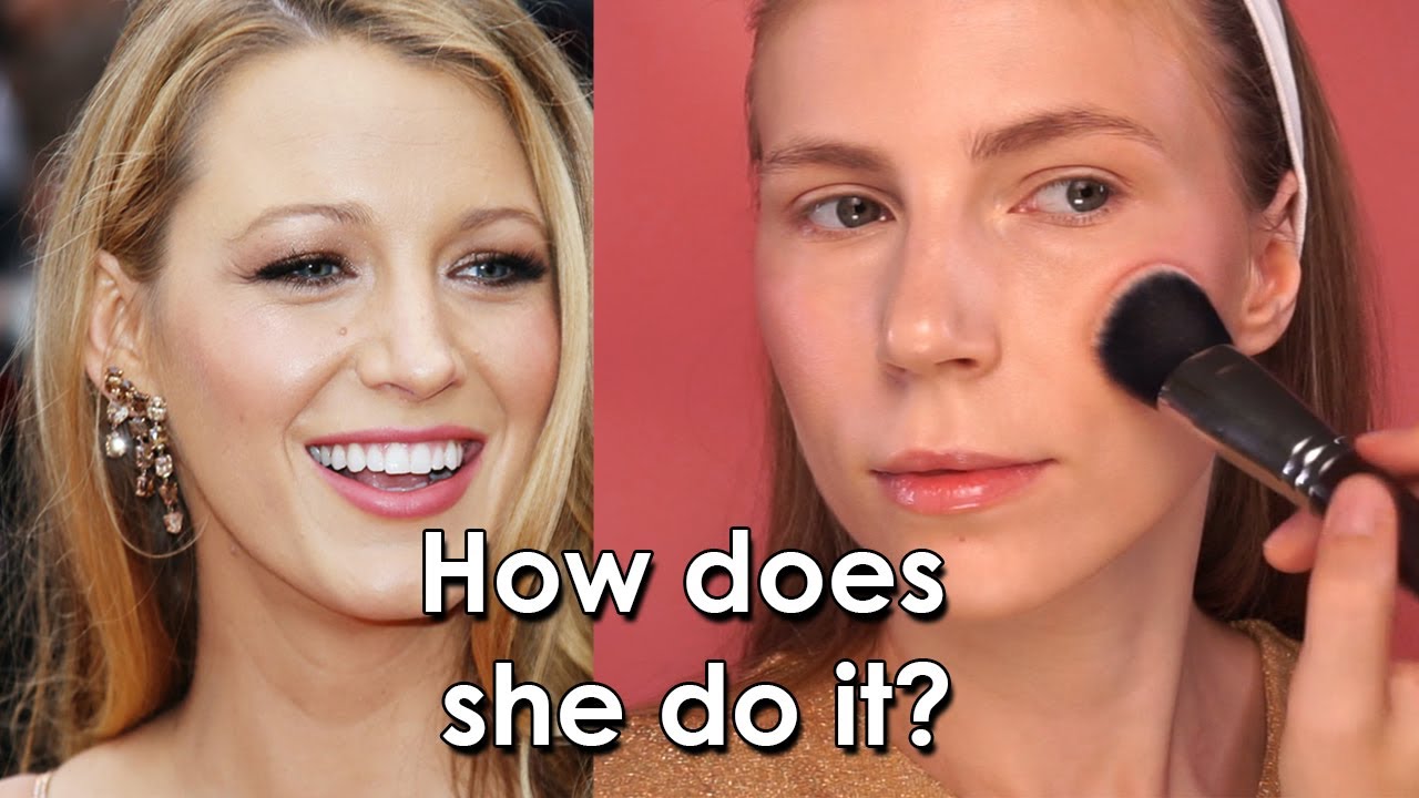Blake Lively Inspired Makeup Tutorial Youtube