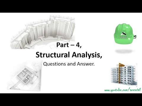 Part 4 Structural Analysis Questions And Answer Youtube