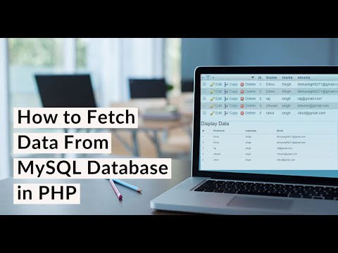 How To Fetch Data From Database Using Php In Hindi Display Data From